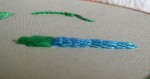 Raised Padded Stem Stitch Band – Needle Work