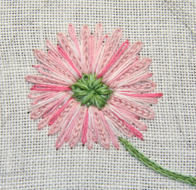 8 Embroidered Flower Tutorials – Needle Work