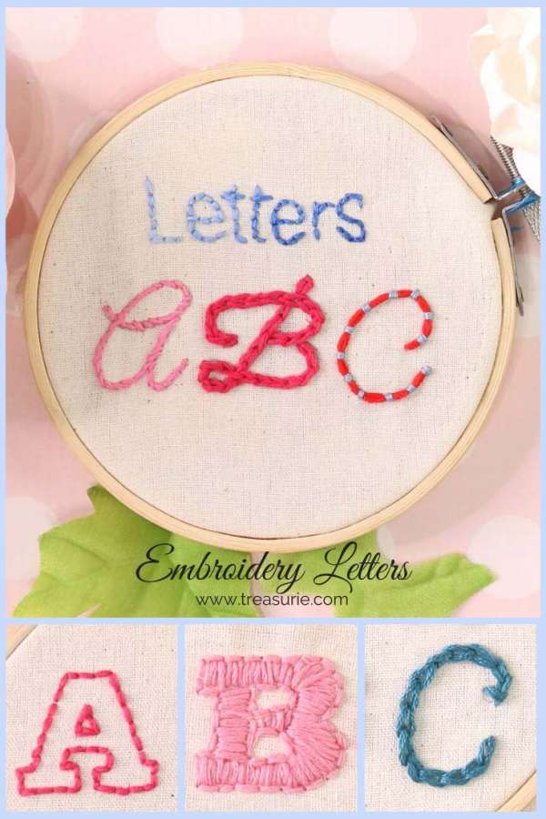 6 Alphabet Patterns For Hand Embroidery – Needle Work