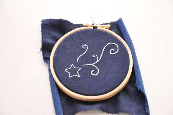 Free Shooting Star Embroidery Pattern – Needle Work