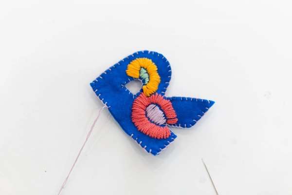 How to Make Felt Needlework Letters – Needle Work
