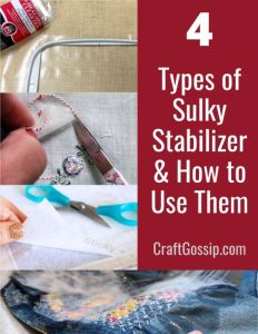 4 Types of Stabilizer and How to Use Them – Needle Work