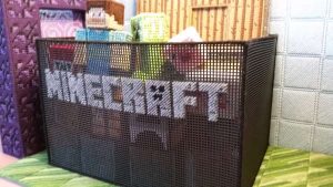 Free Minecraft Plastic Canvas Pattern – Needle Work