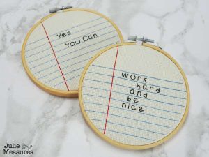 Back To School Hand Embroidery Pattern – Needle Work