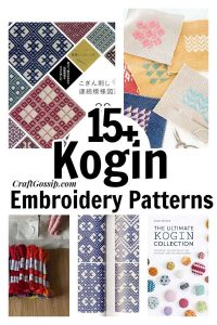 Kogin Embroidery Patterns And Tutorials – Needle Work